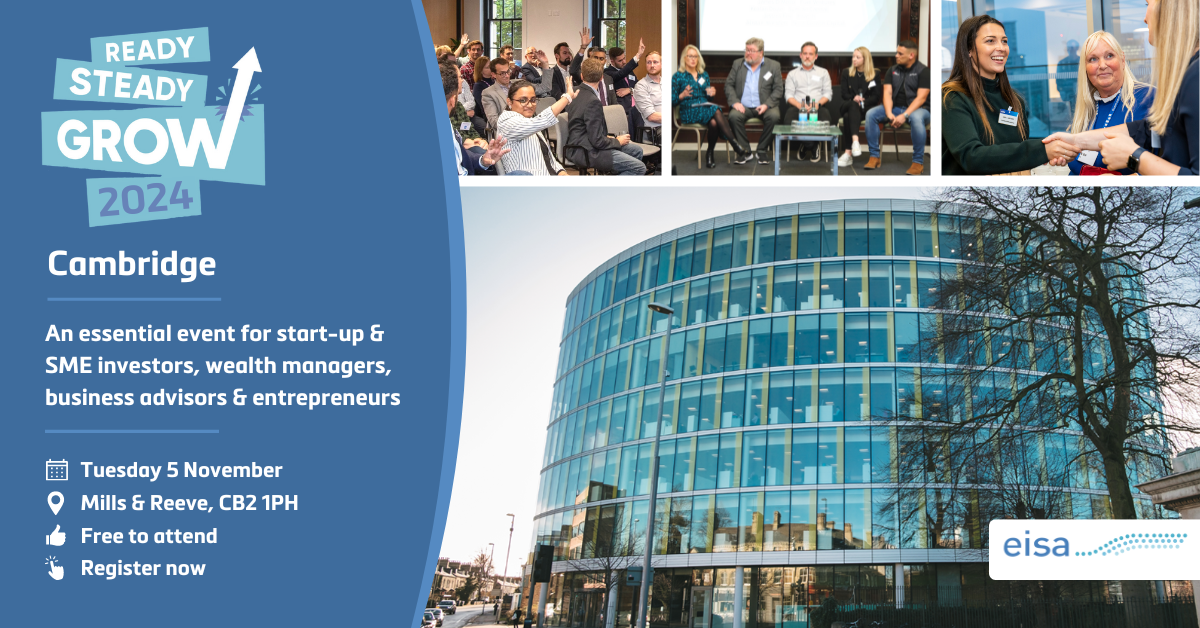 Ready Steady Grow! Cambridge, 5th November 2024 - EISA